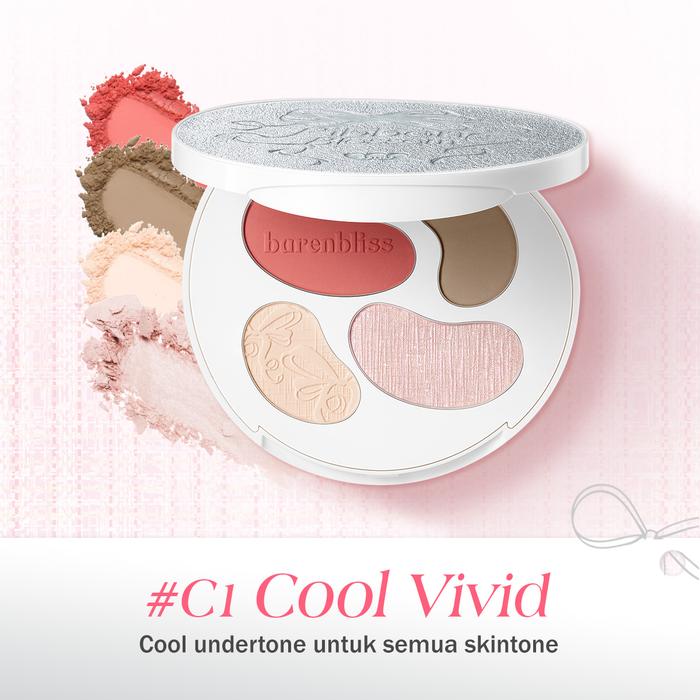 Promo 【NEW LAUNCH】BNB barenbliss Ribbon Blossom Face Palette 9g | Blush ...