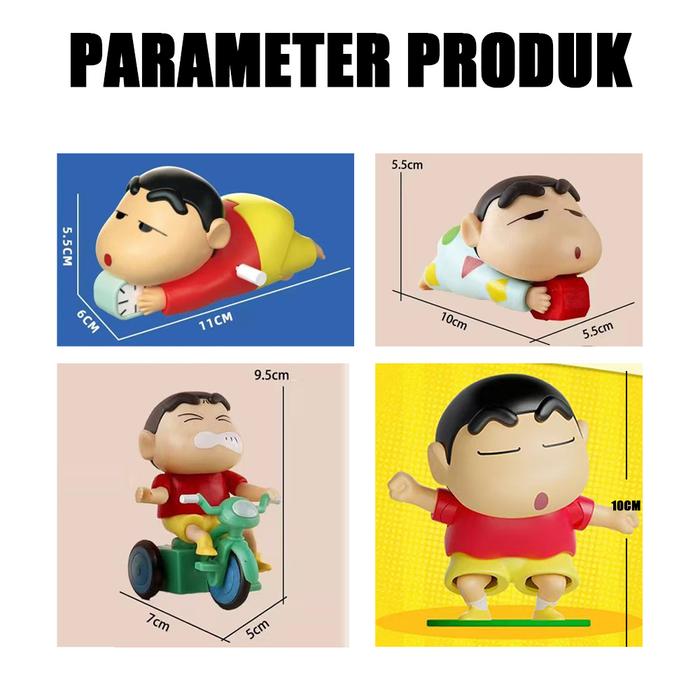 Promo Crayon Shin-chan's Crawling Toy That Doesn't Want to Get Up ...