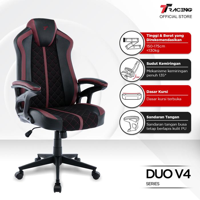 Jual TTRacing Duo V3 Duo V4 Pro Gaming Chair | Kursi Gaming [Garansi 2 ...