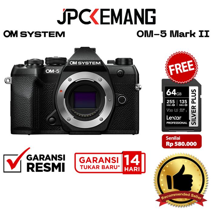 Promo OM System OM-5 Mark II Body Only Mirrorless Camera OM System OM5 ...