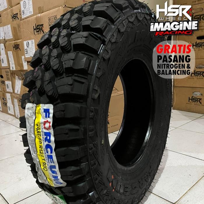 Jual BAN MOBIL SEMI OFFROAD BUNGA TAHU FORCEUM M/T 08 PLUS 26 7,5 6PR ...