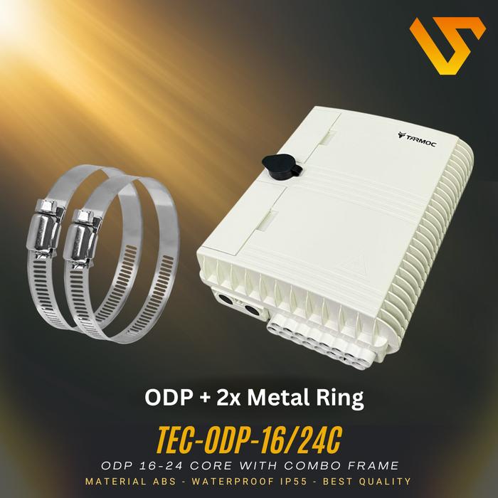 Jual Tarmoc Fiber Optic ODP 16 Core PLC Box Cassete Splitter Double ...