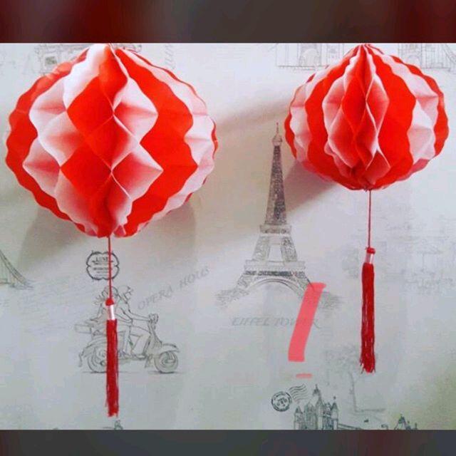 Jual Lampion lipat merah putih hiasan gantung dekorasi DIRGAHAYU HUT RI ...