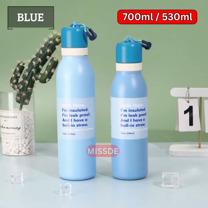 Promo Freesip Stainless Steel Water Bottle 530ml - 700ml / Tumbler ...