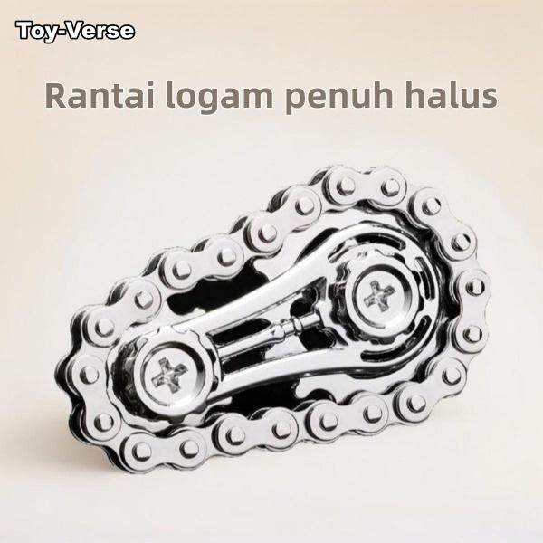 Promo Toy-Verse Fidget Hand Spinner Rante /Besi Rantai Cincin ...