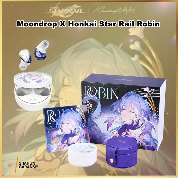 Promo Moondrop X Honkai Star Rail Robin True Wireless TWS Stereo ...
