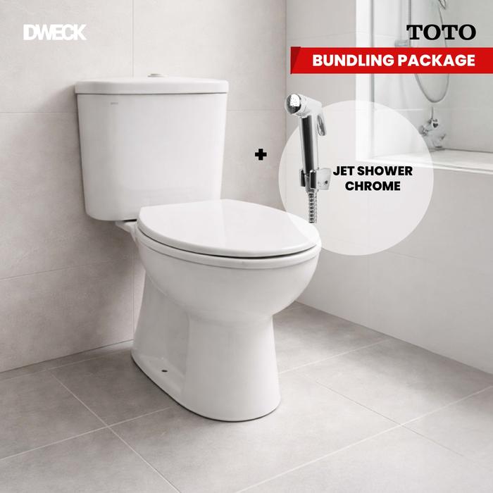 Promo Closet Duduk TOTO ORIGINAL Close Coupled Sitting Toilet WC ...