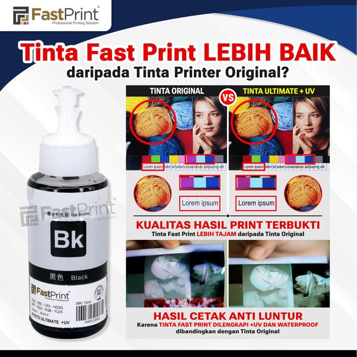 Promo Tinta Printer Photo Ultimate Plus UV Epson 664 L120 L310 L360 ...