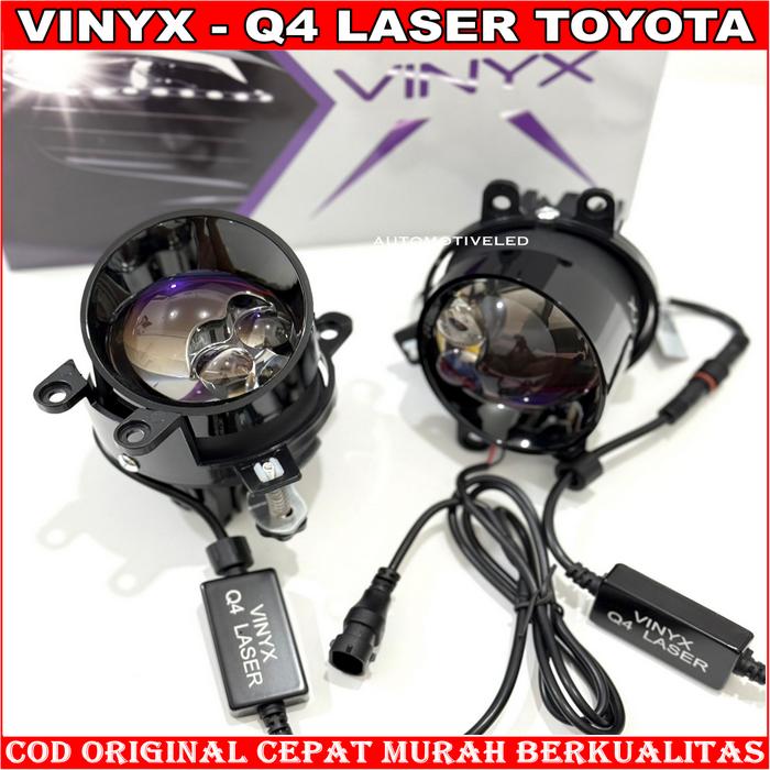 Promo ORIGINAL BILED FOGLAMP VINYX Q4 LASER WARNA 40WATT LAMPU FOGLAMP ...