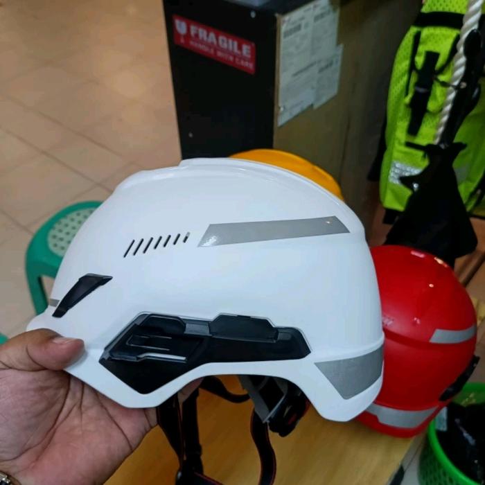 Jual Helm Climbing MSA SNI V-Gard H1 Rescue / Safety Helmet Panjat ...