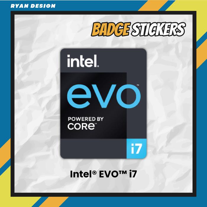 Jual Sticker Logo Intel Core i3 i5 i7 Gen 11 Gen 12 Nvidia Geforce RTX ...