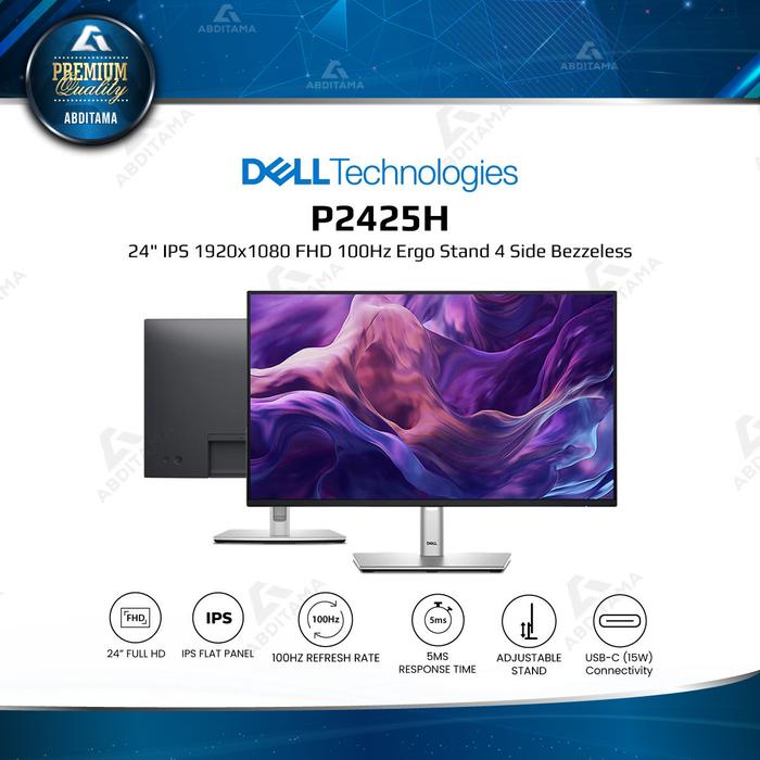 Promo Monitor Dell P2425 P2425H P2425E P2425HE 24" IPS 1920x1080 ...