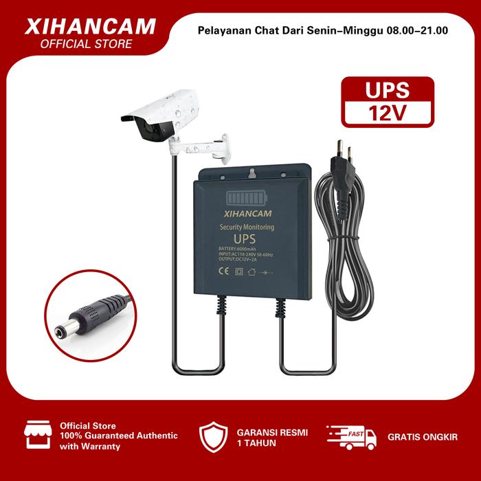 Jual XIHANCAM UPS Mini 12V Adaptor Power DC Mini UPS CCTV Untuk Router ...