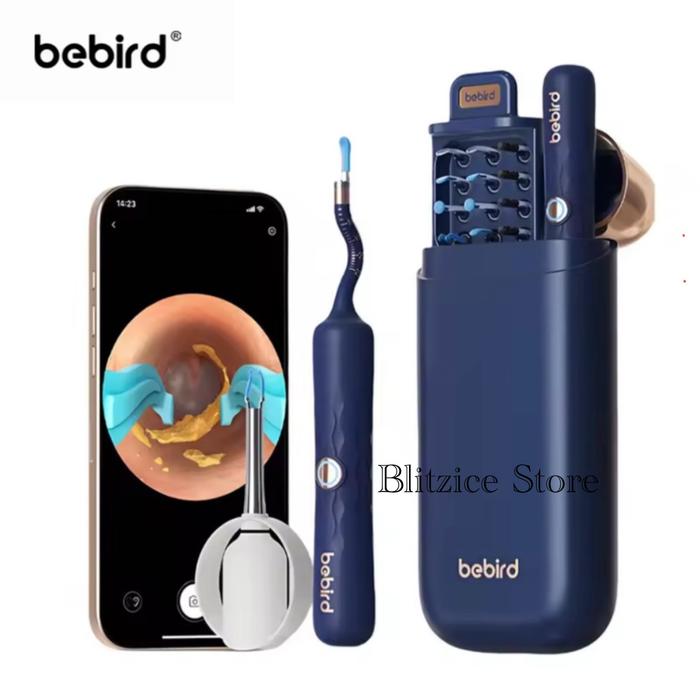 Promo Bebird EarSight Plus I35R Visual Earpick Bendable Earwax Removal ...