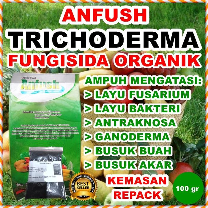 Jual Anfush 100 gr Repack Tricoderma Gliocladium SP Fungisida Organik ...