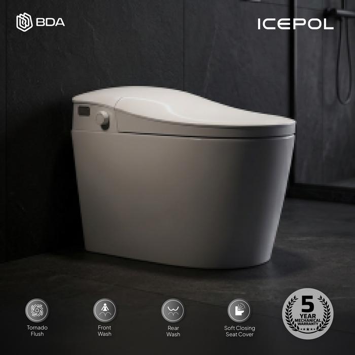 Promo Icepol Kloset Toilet WC Duduk Ecowasher Smart Bidet Closet Desain ...