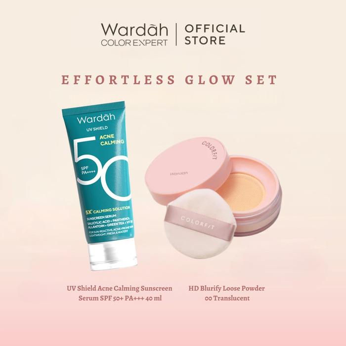 Promo NEW! WARDAH Colorfit HD Blurify Loose Powder - Bedak Tabur Tahan ...