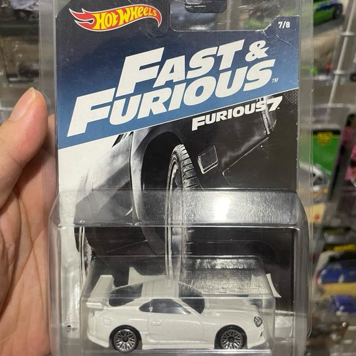 Jual Hot Wheels Toyota Supra White Fast & Furious (Furious 7) FREE ...
