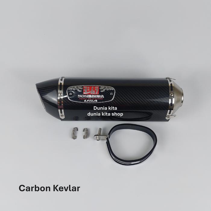 Promo Knalpot Yoshimura R77 Carbon Universal Import - Full Carbon ...