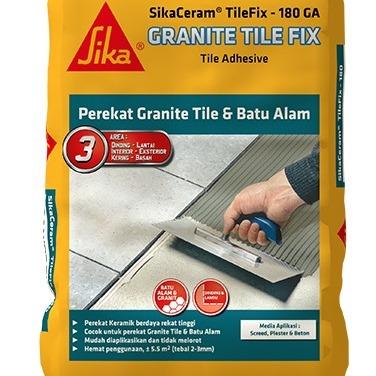Promo SIKA 180 GA SIKA PEREKAT GRANIT DAN BATU ALAM (25KG) - 50 sak ...