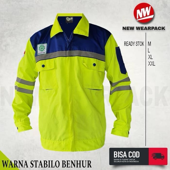 Jual Pakaian Kerja Lapangan / APD / K3 / Lengan panjang / Safety First ...