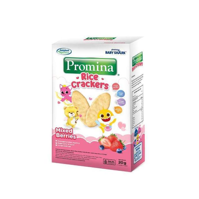 Jual Promina Rice Crackers All Variant-Snack Bayi - Mixed Berries, 20 ...