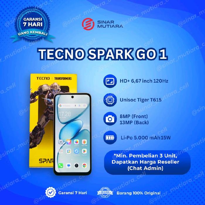 Jual HANDPHONE SECOND TECNO SPARK GO 1 4/64 GB - GRADE A - Jakarta ...