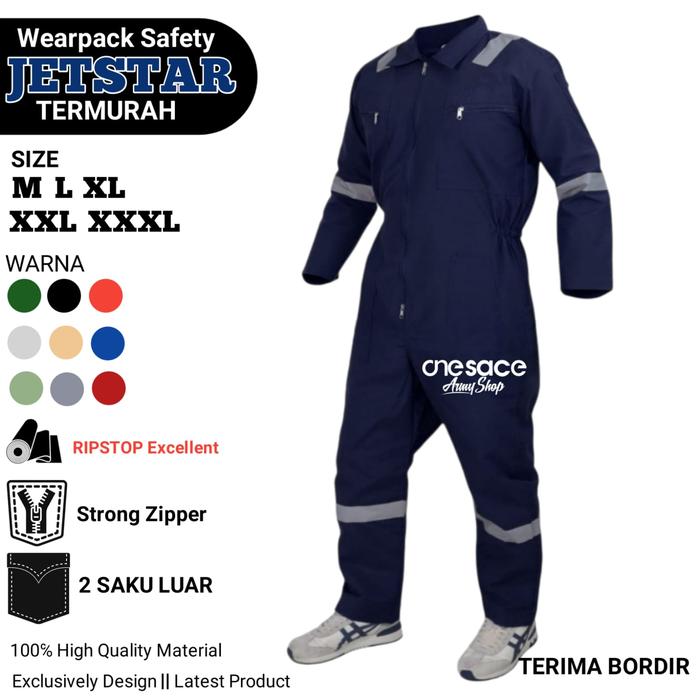 Jual Wearpack Langsungan Scotlight JETSTAR / Werpak Safety / Wearpack ...