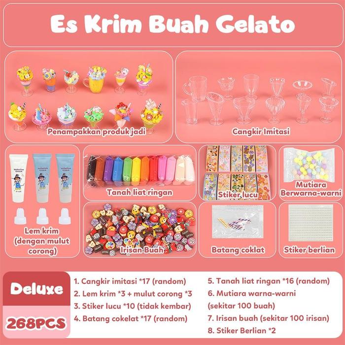 Promo [New Packaging] Mainan DIY Gantungan Kunci Akrilik Set Guka ...