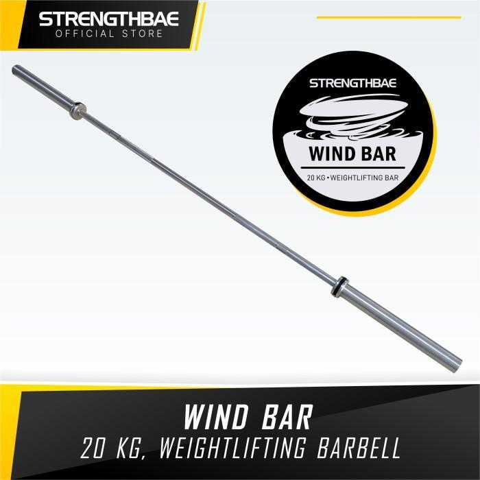 Jual Wind Bar STRENGTHBAE – Olympic Weightlifting Crossfit Barbell ...