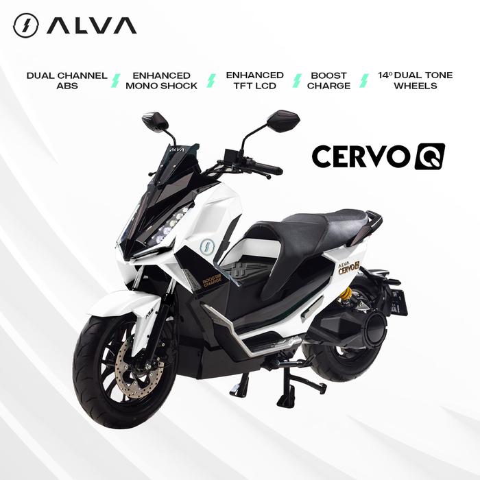 Promo [Booking Fee] ALVA - ALVA CERVO Q Sepeda Motor Listrik 2 ...