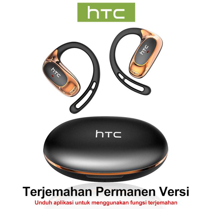 Promo HTC NE35 AI Sports TWS Headphone Earhook dengan Teknologi Face-to ...