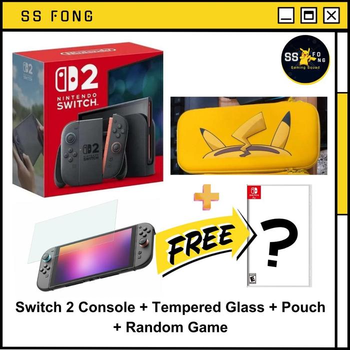 Promo Nintendo Switch 2 NS2 Console New Model - Mario Kart World Bundle ...