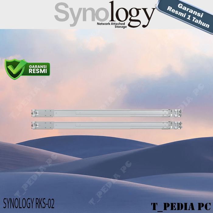 Promo Synology Rail Kit RKS-02 for Synology NAS Rackmount Servers Cicil ...