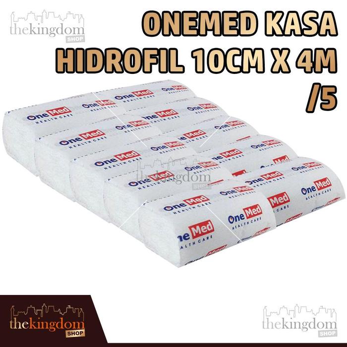 Jual Onemed Kasa Hidrofil Pembalut luka Kain Perban Steril Verban Roll ...