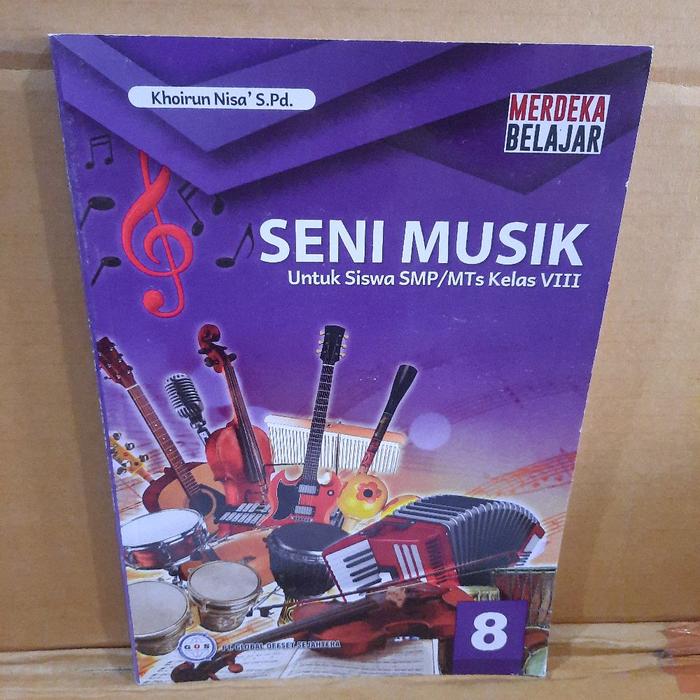 Jual Paket Buku Pelajaran Kurikulum Merdeka SMP Kelas 8 - seni musik ...