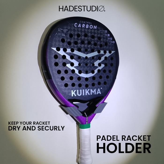 Jual Gantungan Raket Padel / Tennis - Wall Mounted Display Racket ...