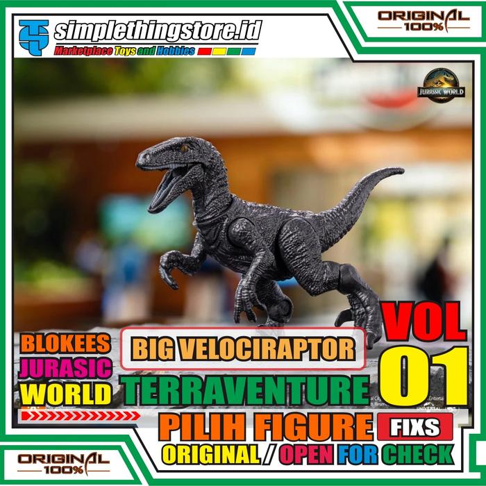 Jual Blokees Jurassic World Figure / Secret (TS 01,TS 02) Terraventure ...