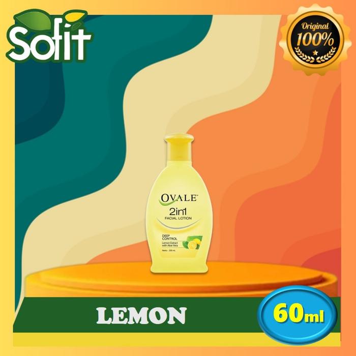 Promo Ovale Facial Lotion 2In1 Series - Pembersih Wajah - Lemon - Anti ...
