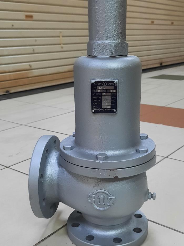 Jual 317 S3F-A 3INCH SAFETY VALVE PRESSURE RELIEF VALVE FLANGE JIS 10K ...