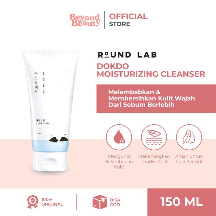 Promo ROUND LAB Birch Juice Moisturizing Cleanser & DOKDO Cleanser ...