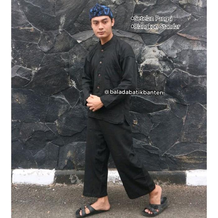 Jual Baju Adat Pangsi Asli Baduy Premium - Setelan Pangsi & Blangkon ...