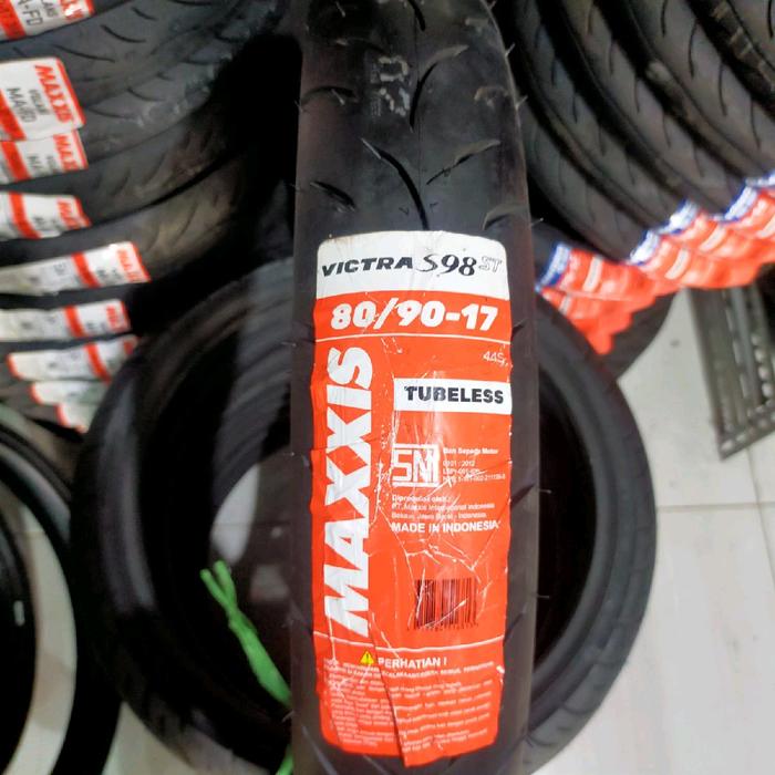 Promo BAN CACING MAXXIS VICTRA Ring 17 Tubeless 60/80-17 60/90-17 70/80 ...
