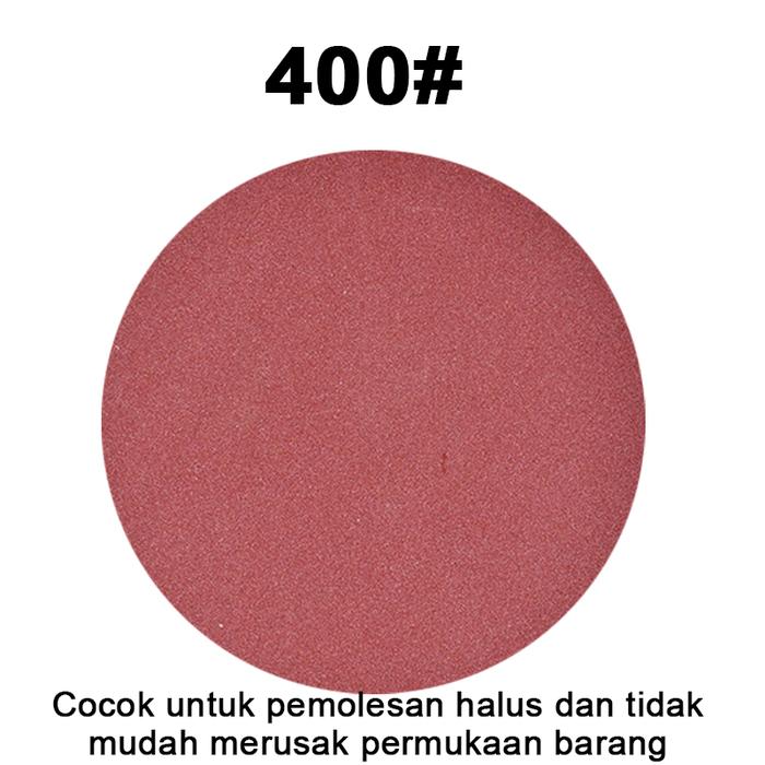 Promo Neso German Tool Amplas bulat Velcro （COD）4 Inch Grit Grid 40 60 ...