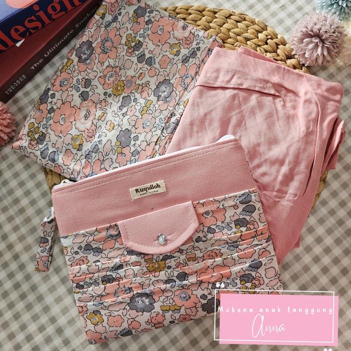 Jual MUKENA 2IN1 ANAK TANGGUNG REMAJA 8-17TH Katun RAYON SET SEJADAH ...