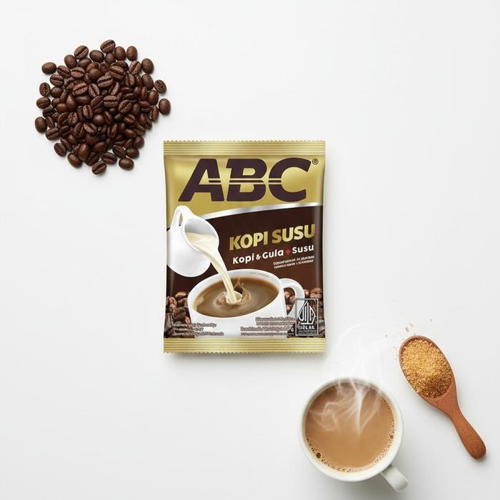 Promo Kopi ABC Instan 10 Sachet Susu Gula Aren Klepon Per Renceng 30gr ...