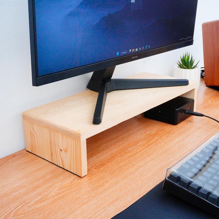 Jual Meja monitor / Alas monitor / Stand monitor / READY !! Jati ...