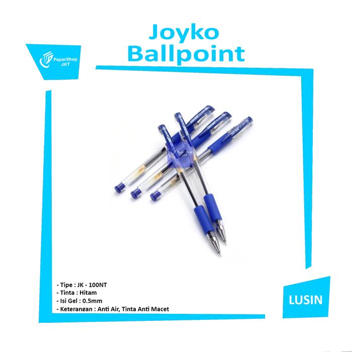 Promo JOYKO - Pen - Pulpen Ballpoint JK-100NT - Lusin - Tinta Biru - Jakarta Utara ...