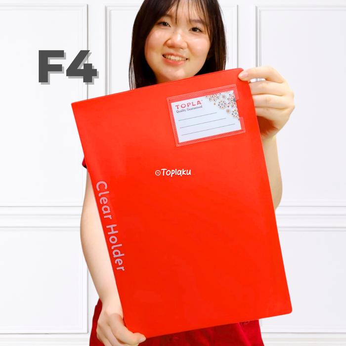 Promo Clear Holder Map Dokumen ANTI AIR A4 F4 File Keeper Document ...