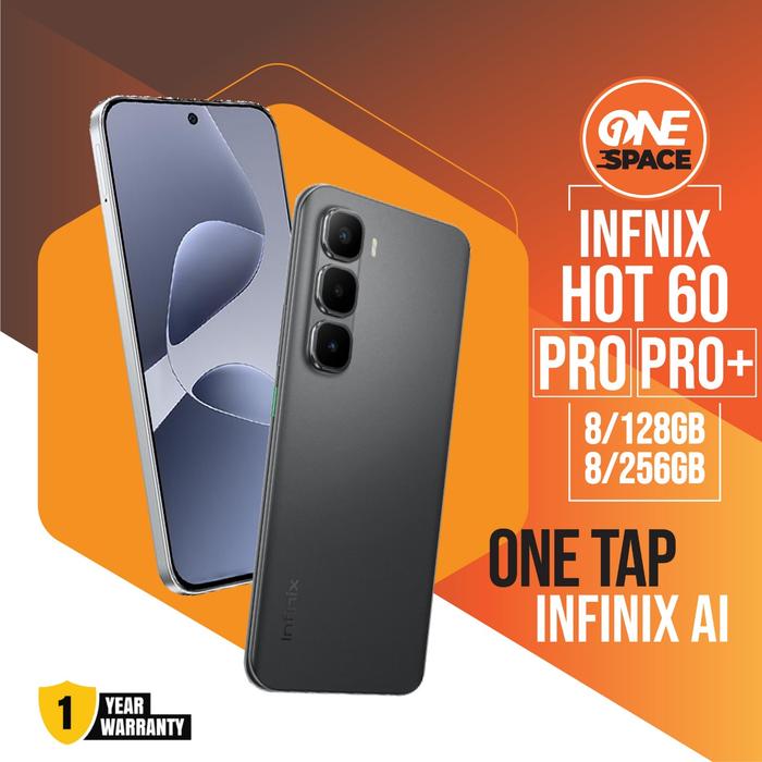 Promo Infinix Hot 60 Pro Plus 8/128 8/256 RAM 8GB ROM 128GB 256GB HP ...